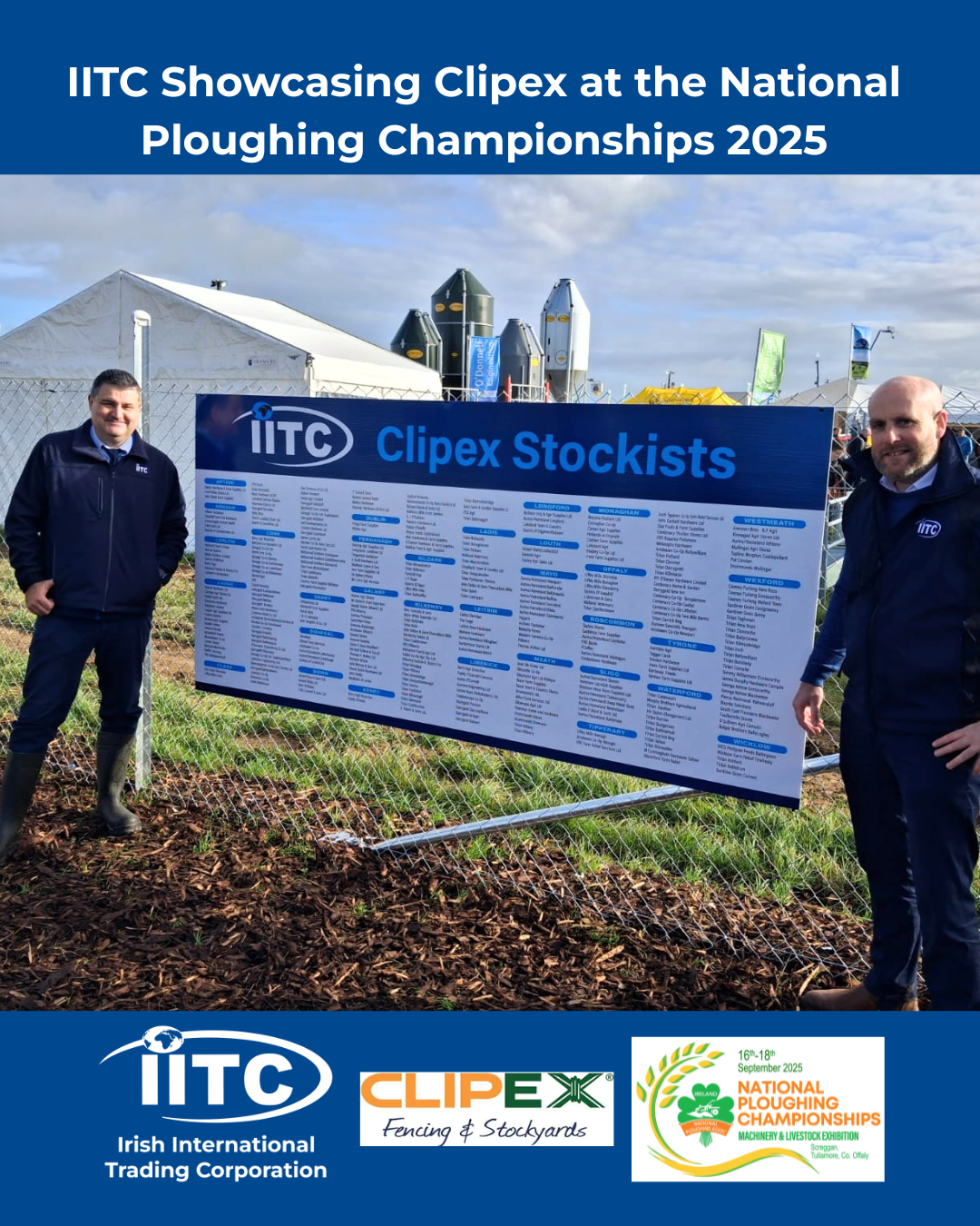 IITC Showcasing Clipex Fencing at the National Ploughing Championships ...